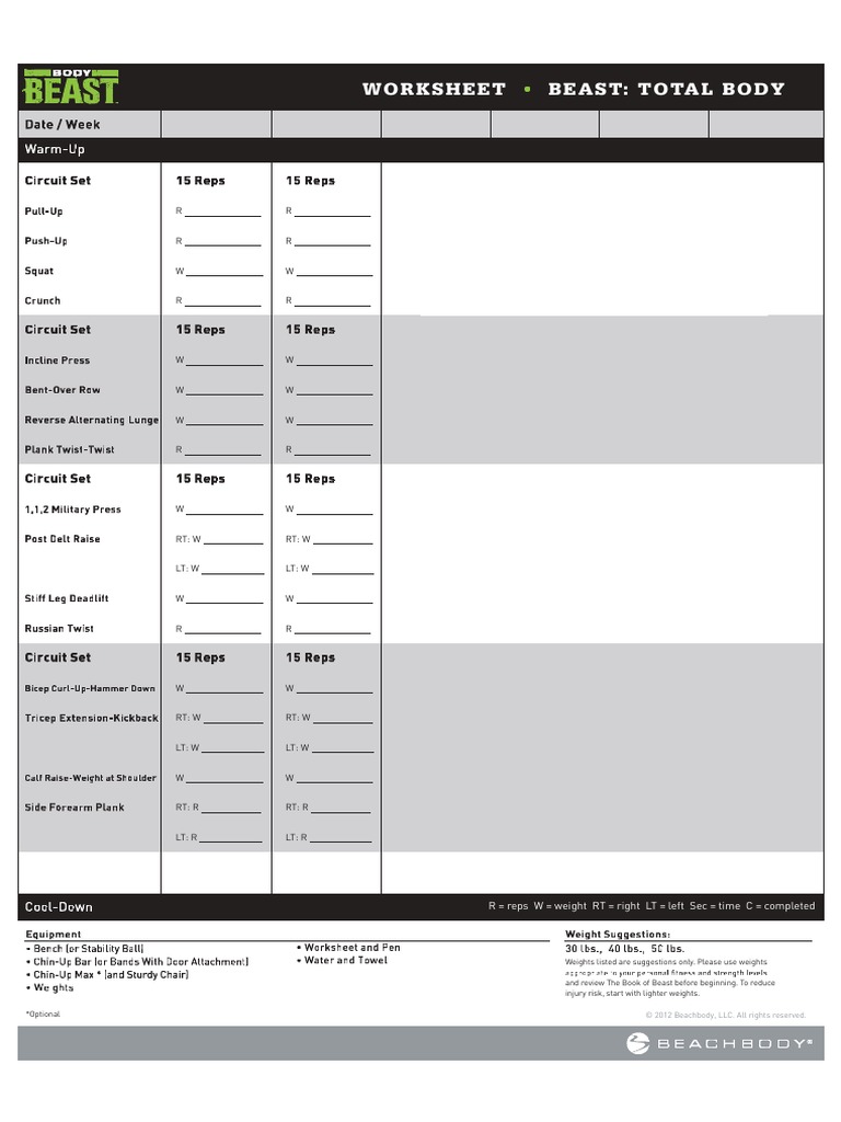 BEAST Worksheet 2 PDF | PDF