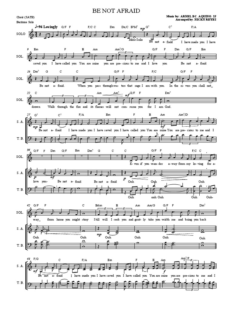 Not Afraid Guitar Chords