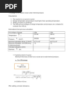 ASME Torispherical Head Calculations | PDF