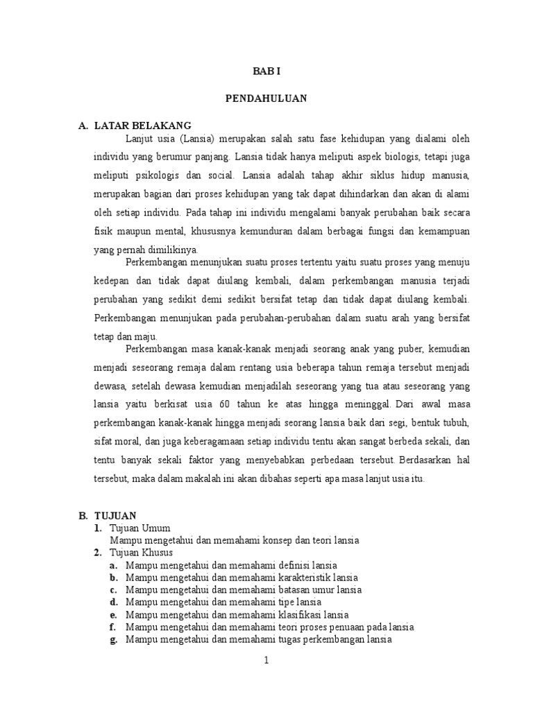 Konsep Dasar Lansia | PDF | Pengembangan Diri