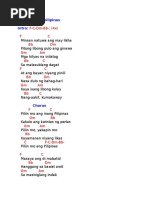 OPM Songs FULL Chords and Lyrics Template | PDF | Rock Music Groups ...