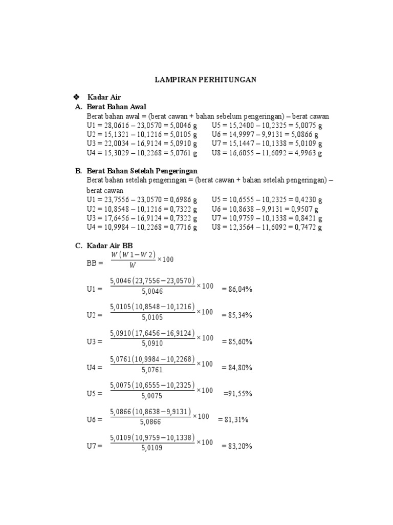 Lampiran Perhitungan Ahp | PDF
