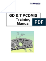 PC Dmis Training | PDF | Cartesian Coordinate System | Radius