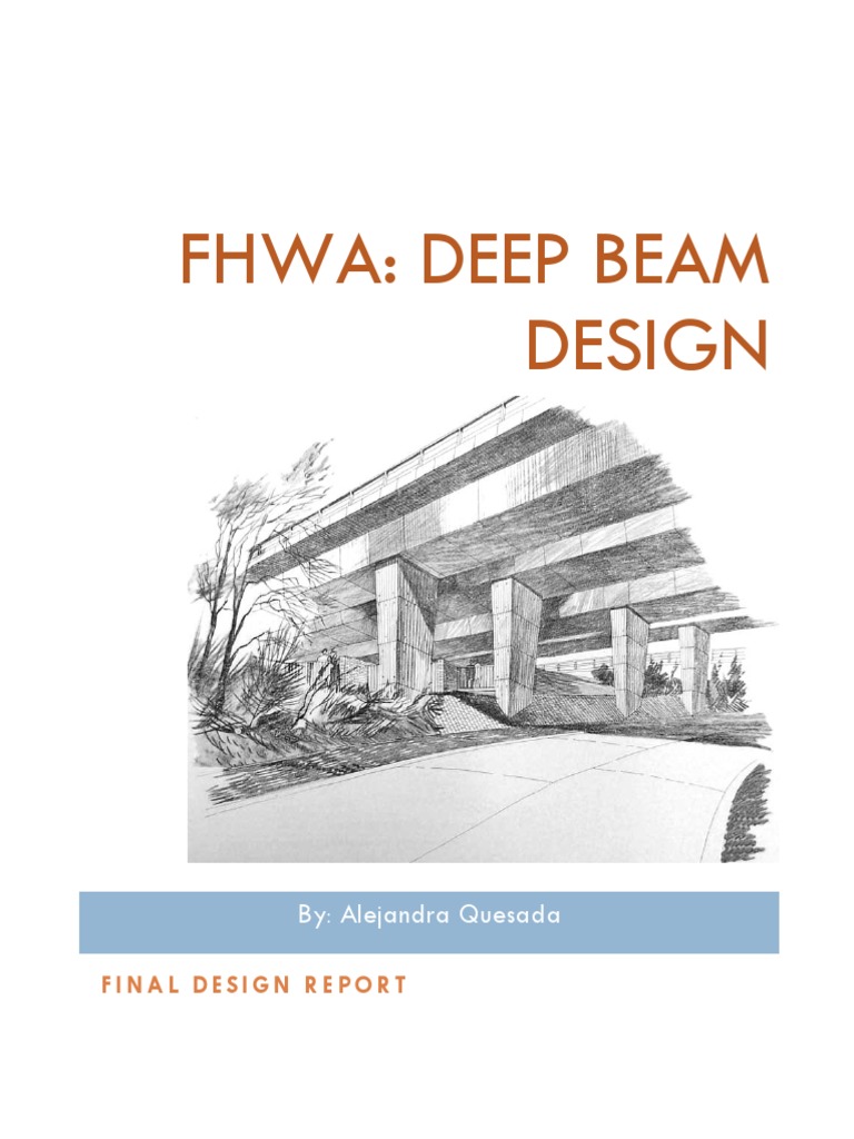 FHWA - Deep Beam Design | PDF | Beam (Structure) | Concrete