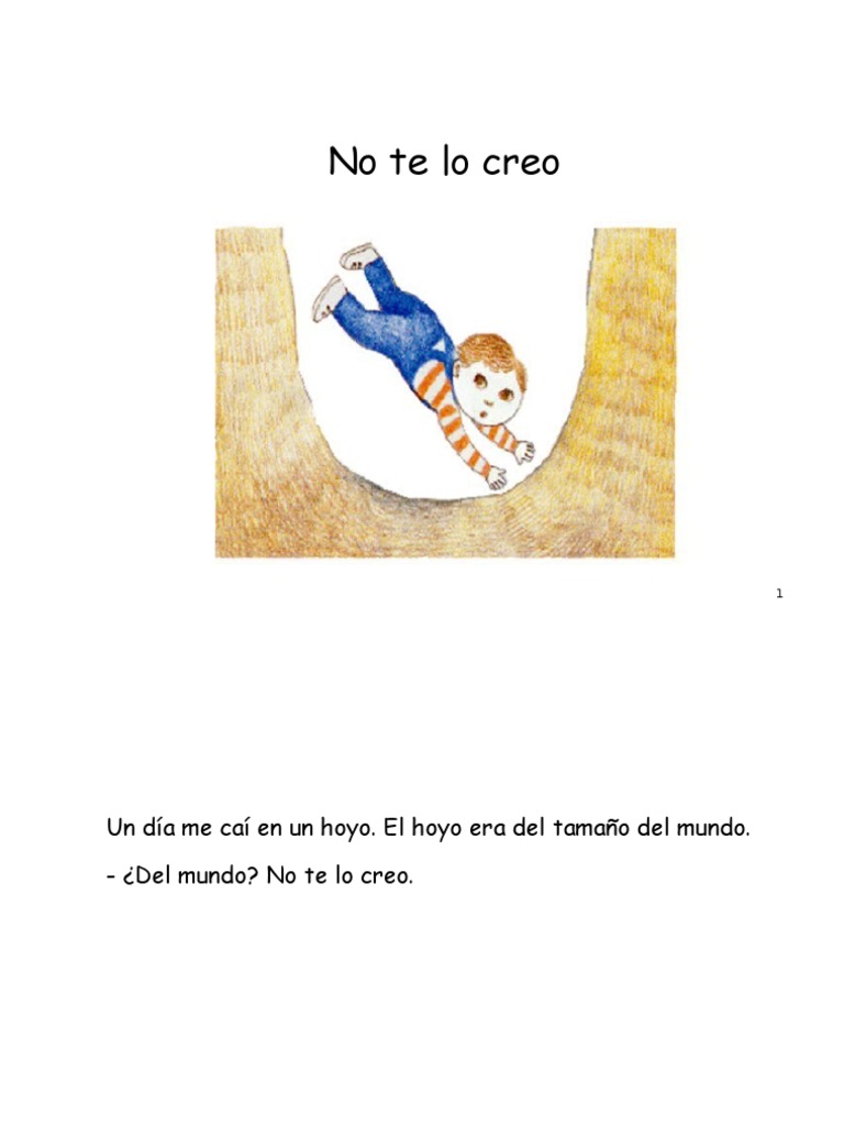 No Te Lo Creo | PDF