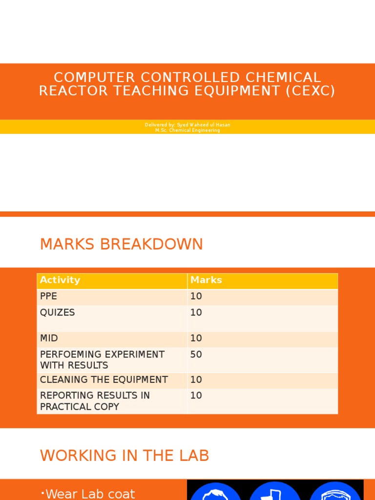 Computer Controlled Chemical Reactor Guide | PDF | Science & Mathematics