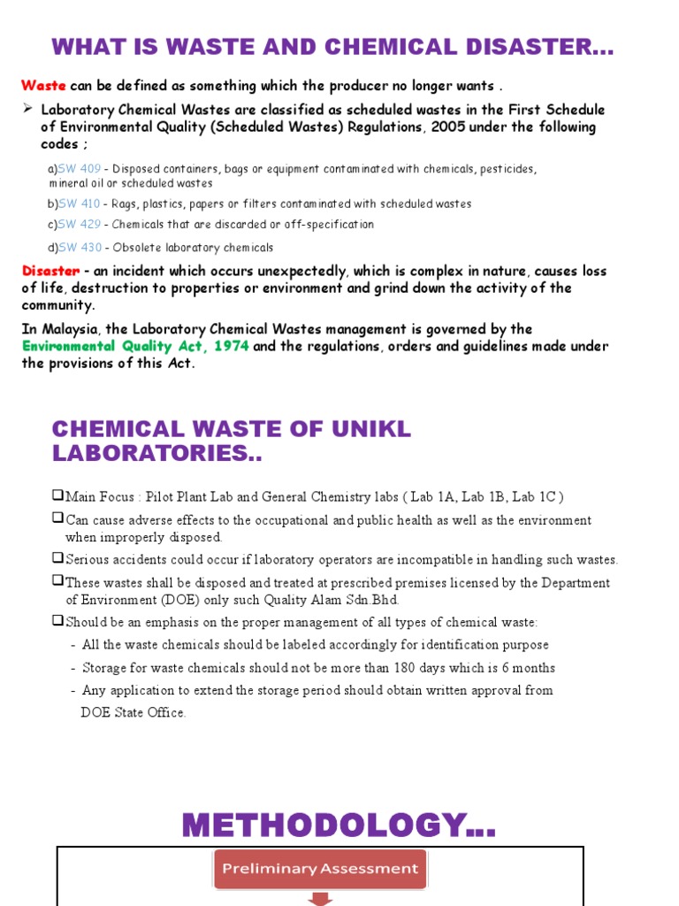 What Is Waste and Chemical Disaster | PDF | Science & Mathematics ...