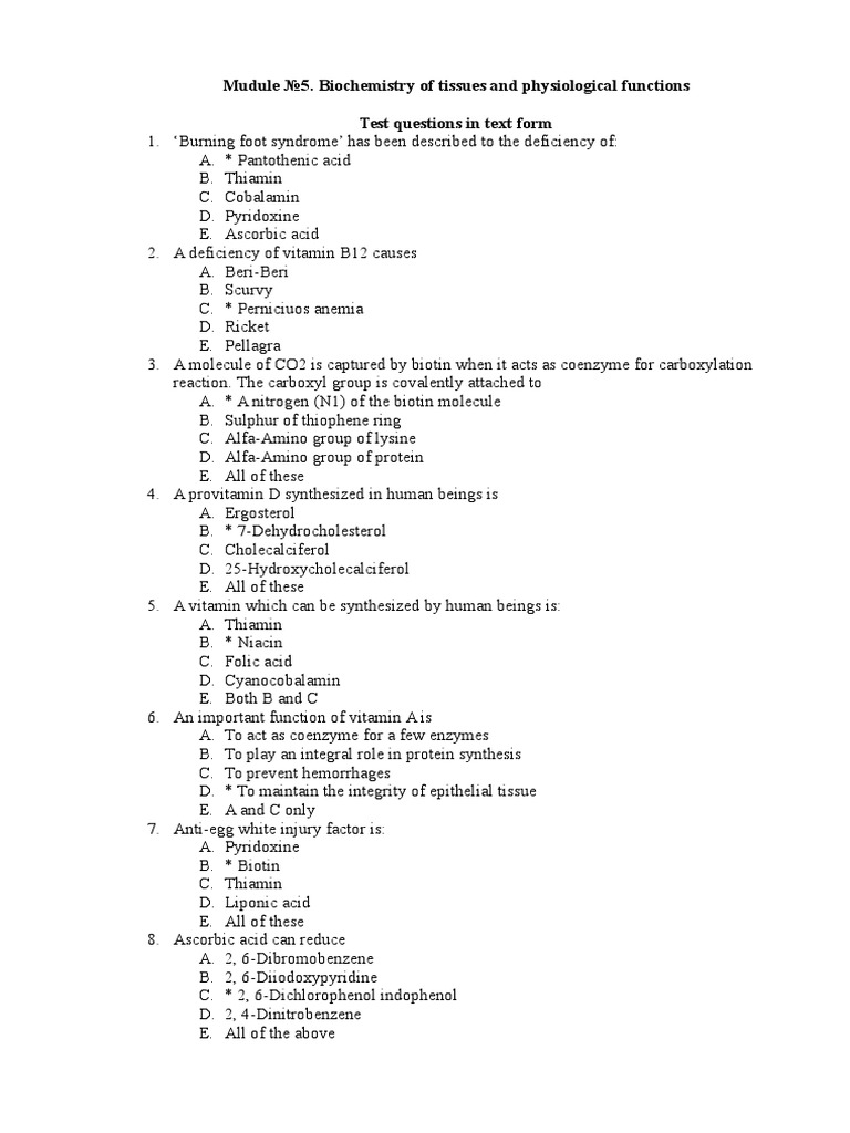 Module 5 Biochemistry of Tissues and Physiological | PDF | Hemoglobin ...