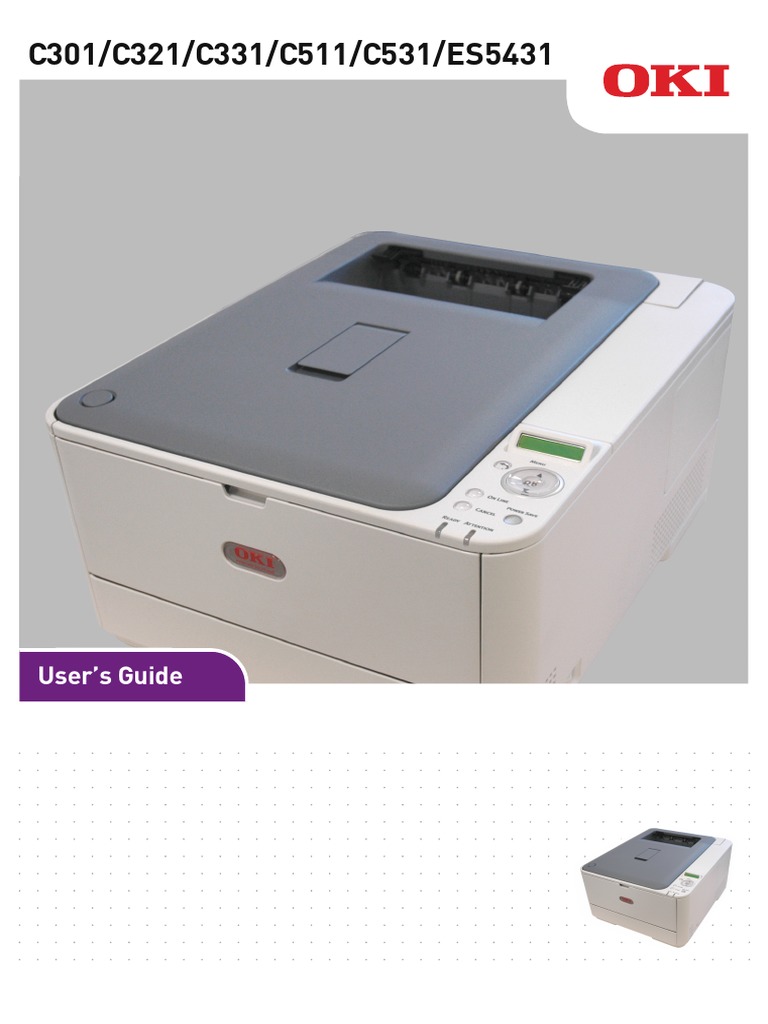 Oki c531dn | PDF | Printer (Computing) | Color
