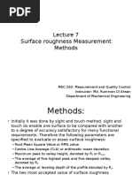 Surface Roughness Conversion Chart | PDF