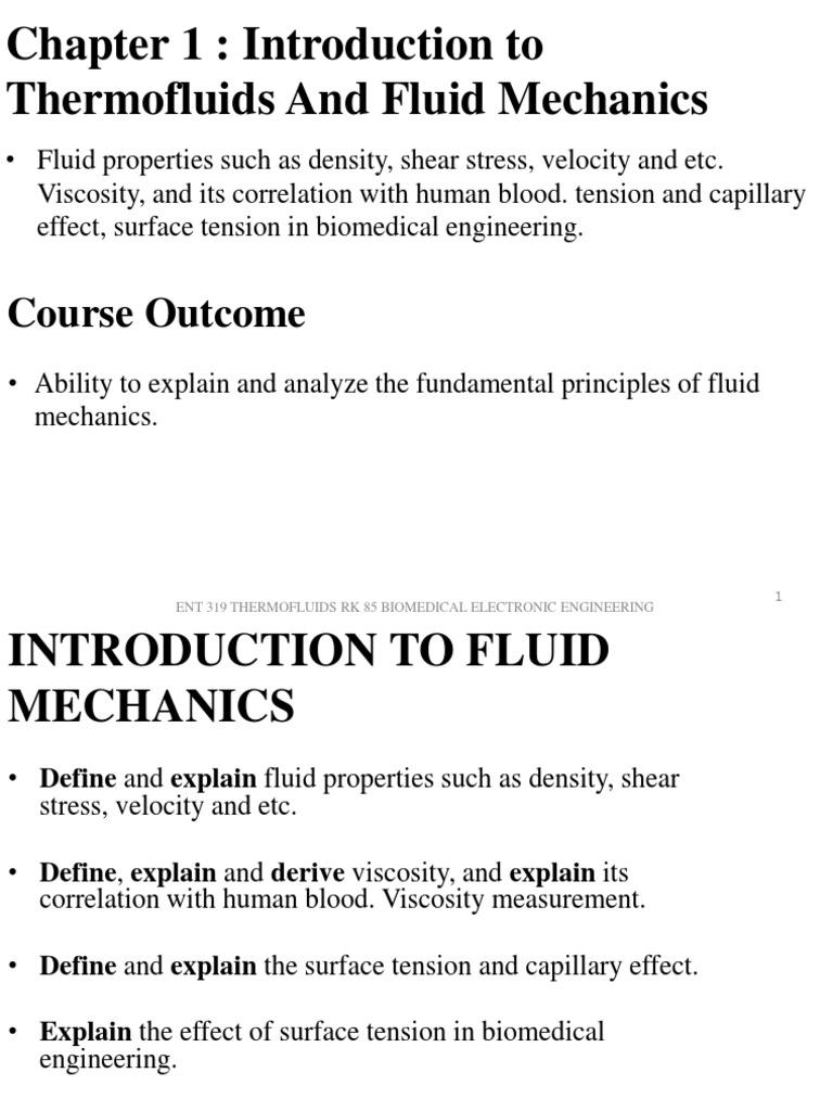 Introduction To Thermofluids and Fluid Mechanics | PDF | Heat | Heat ...