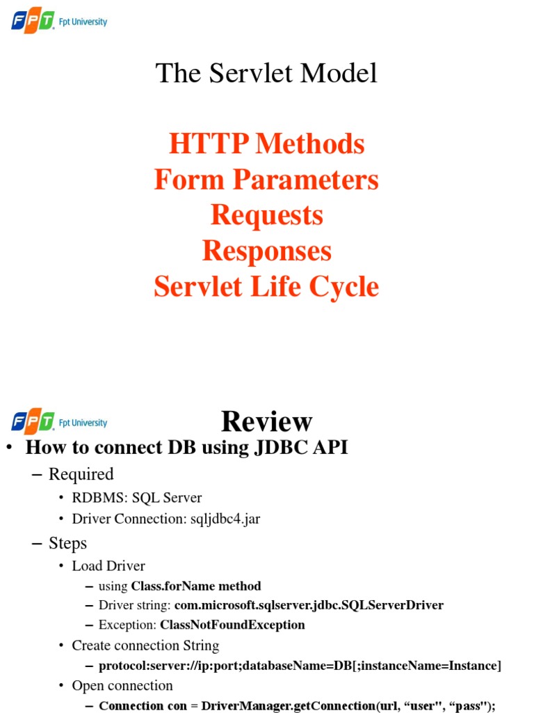 Servlet | PDF | Java Servlet | Hypertext Transfer Protocol Servlet | PDF | Java Servlet | Hypertext Transfer Protocol