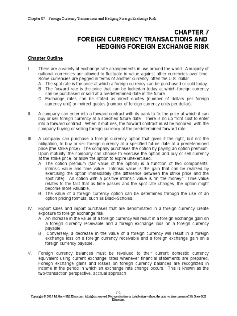 IMChap 007 | PDF | Hedge (Finance) | Option (Finance)