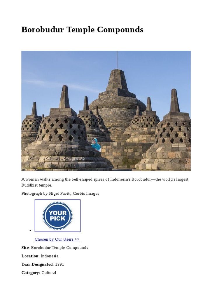 Borobudur Temple Compounds | Indian Religions | Religious Faiths