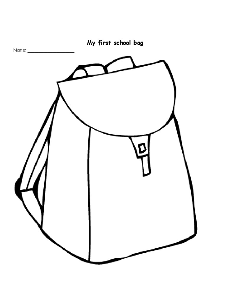 My First School Bag | PDF