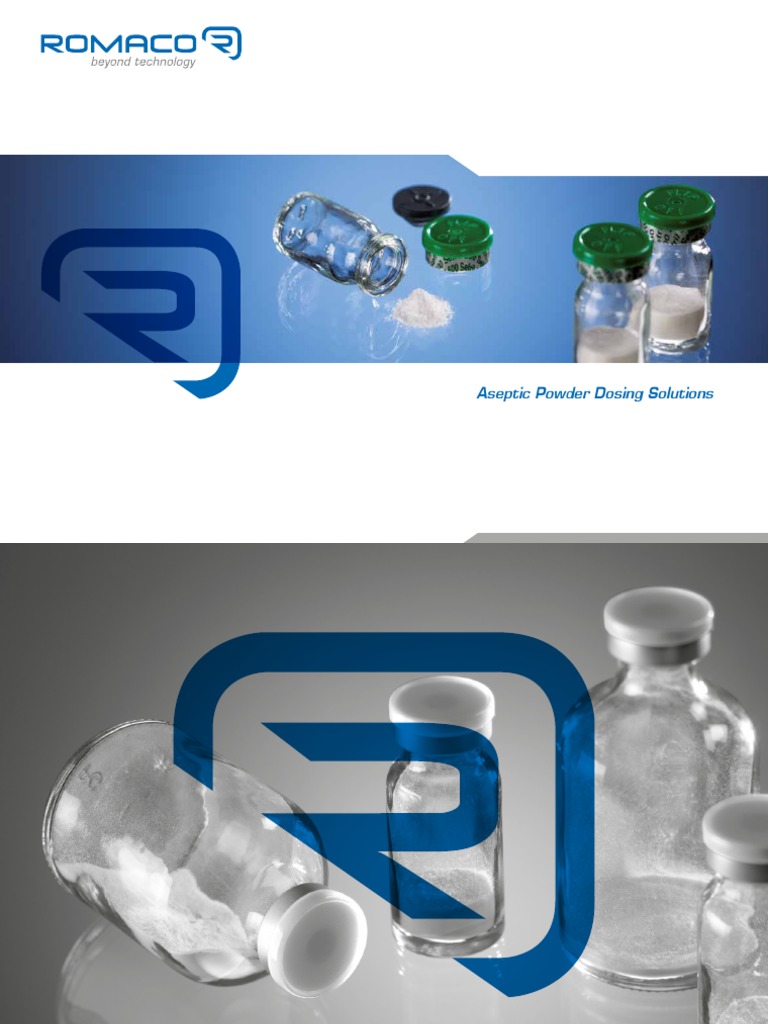 Romaco Aseptic Powder Filling-En | PDF | Sterilization (Microbiology ...