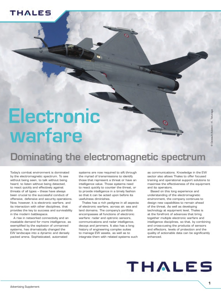 Thales Electronic Warfare | PDF | Electronic Warfare | Signals Intelligence