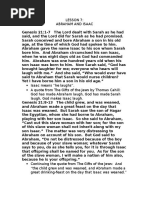 Abraham's Test: Sacrifice of Isaac | PDF