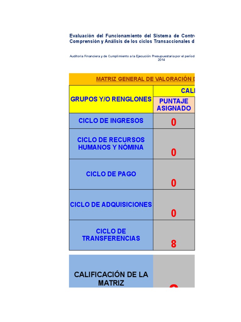 Matriz de Cuestionario Ci Disponibilidades | PDF | Cheque | Bancos