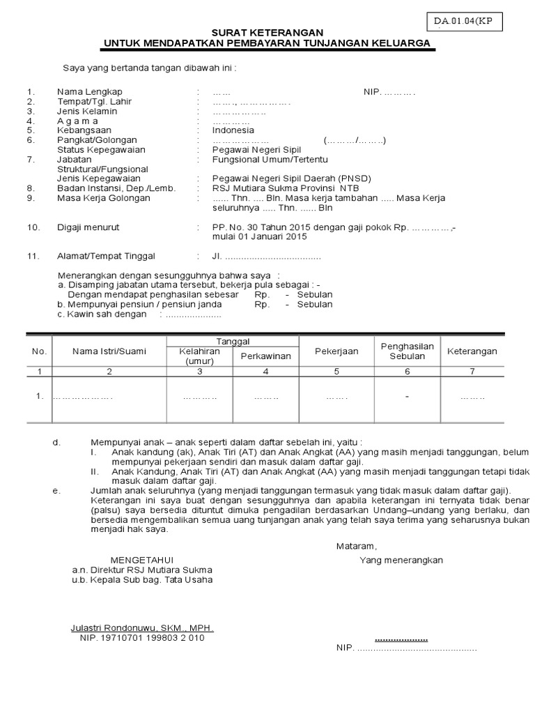 Form KP4 Terbaru | PDF | Hukum