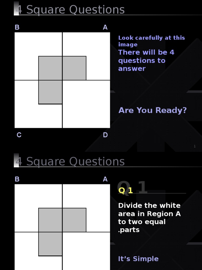 Are You Ready?: There Will Be 4 Questions To Answer | PDF | Teaching ...