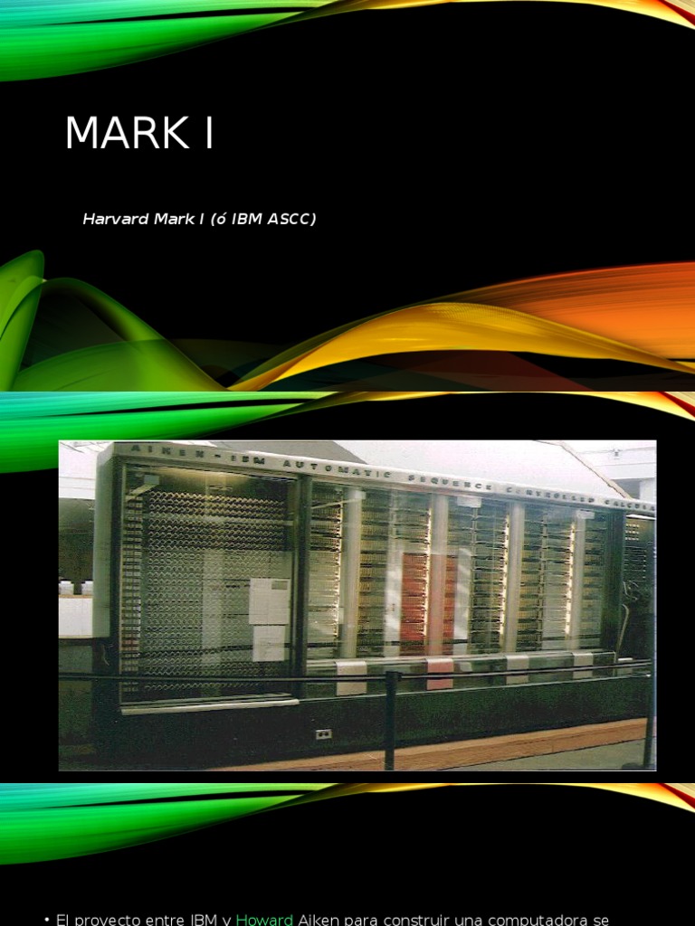 Mark I | PDF | Arquitectura de Computadores | Informática