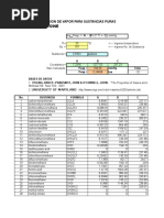 Antoine Coefficients | PDF | Chemical Compounds | Organic Chemistry