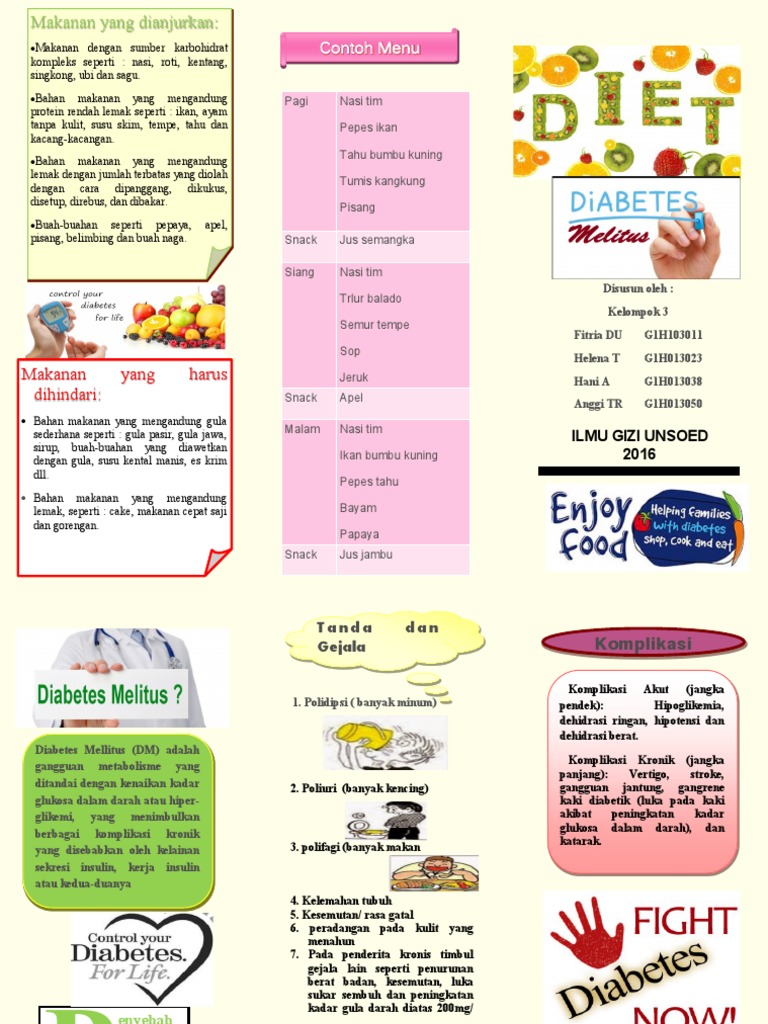 Leaflet Diabetes | PDF