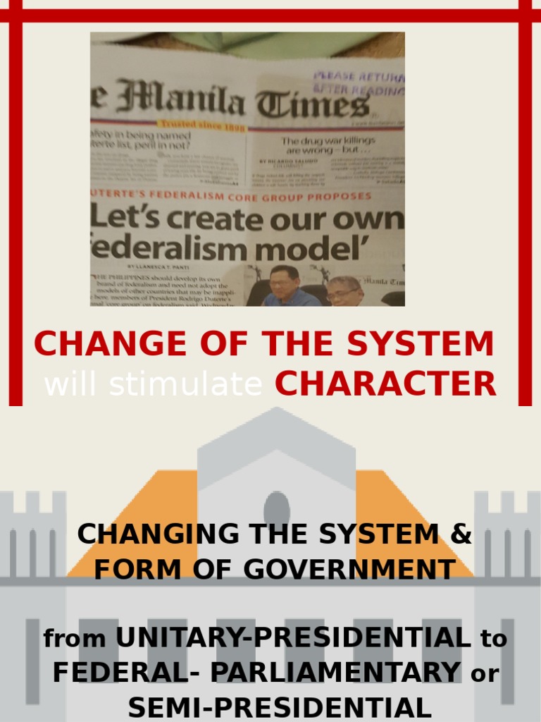 Federalism - Atty. Raul Lambino | PDF | Initiative | Parliamentary System