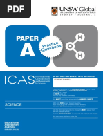 Icas Science Paper A | PDF | Water | Soil