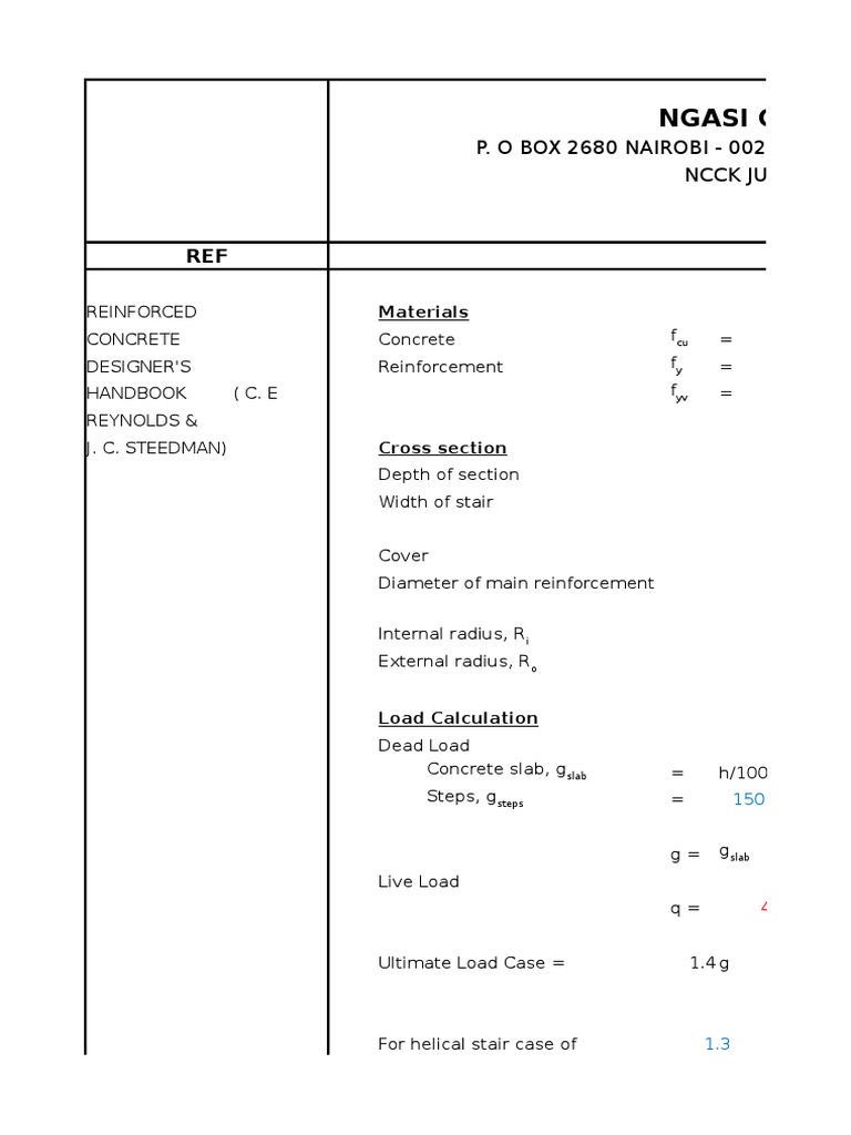 Ngasi Consulting Engineers: REF Calculation | PDF