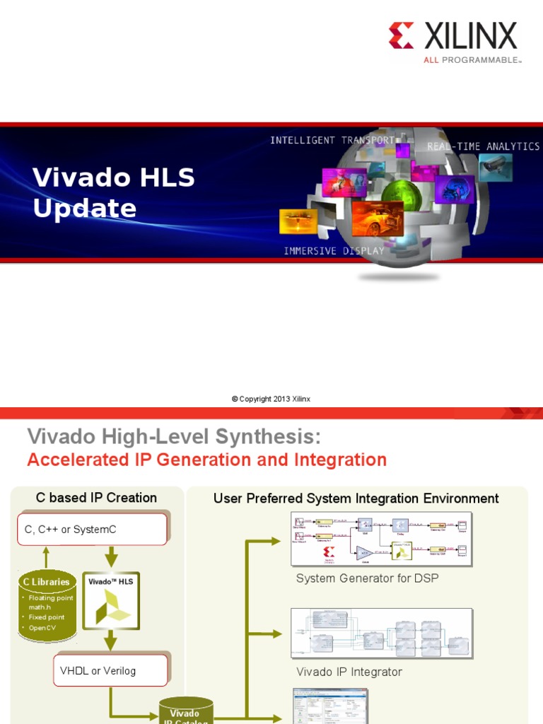 Vivado HLS Update | PDF | Parameter (Computer Programming) | Vhdl