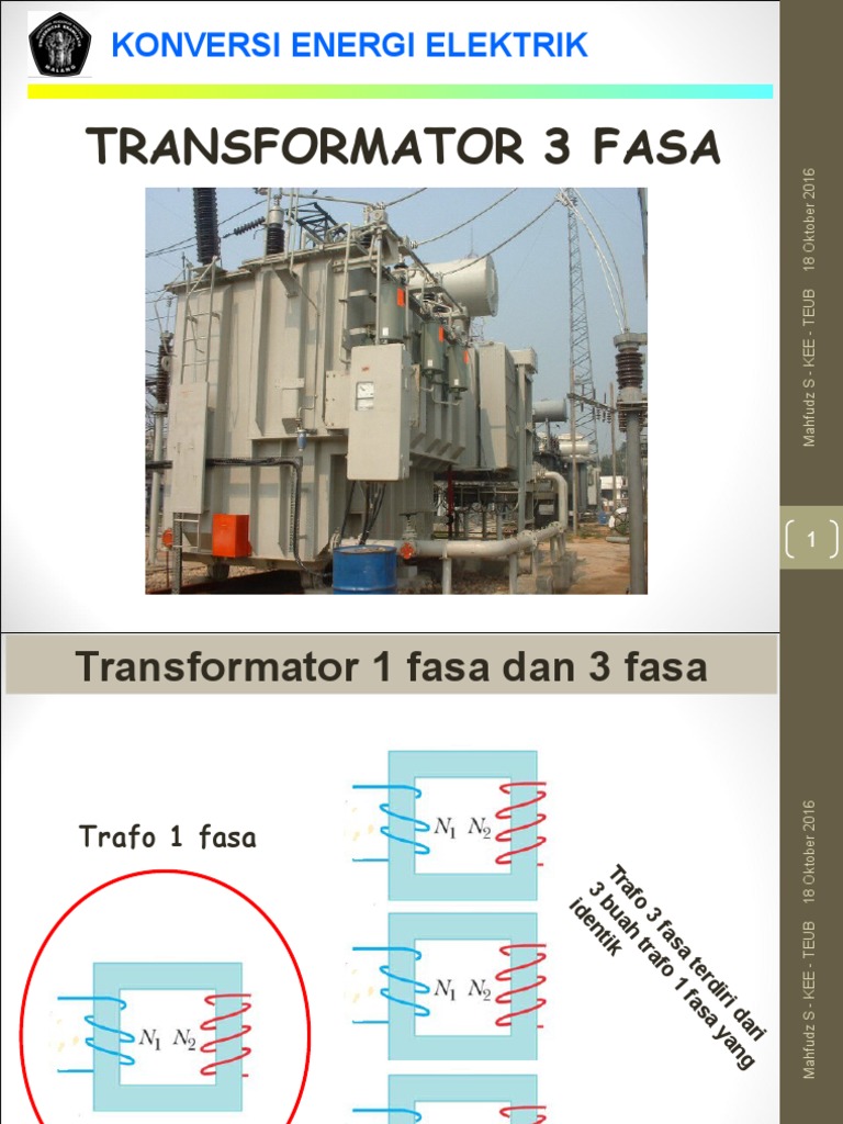 Trafo 3 Fasa (MF) | PDF