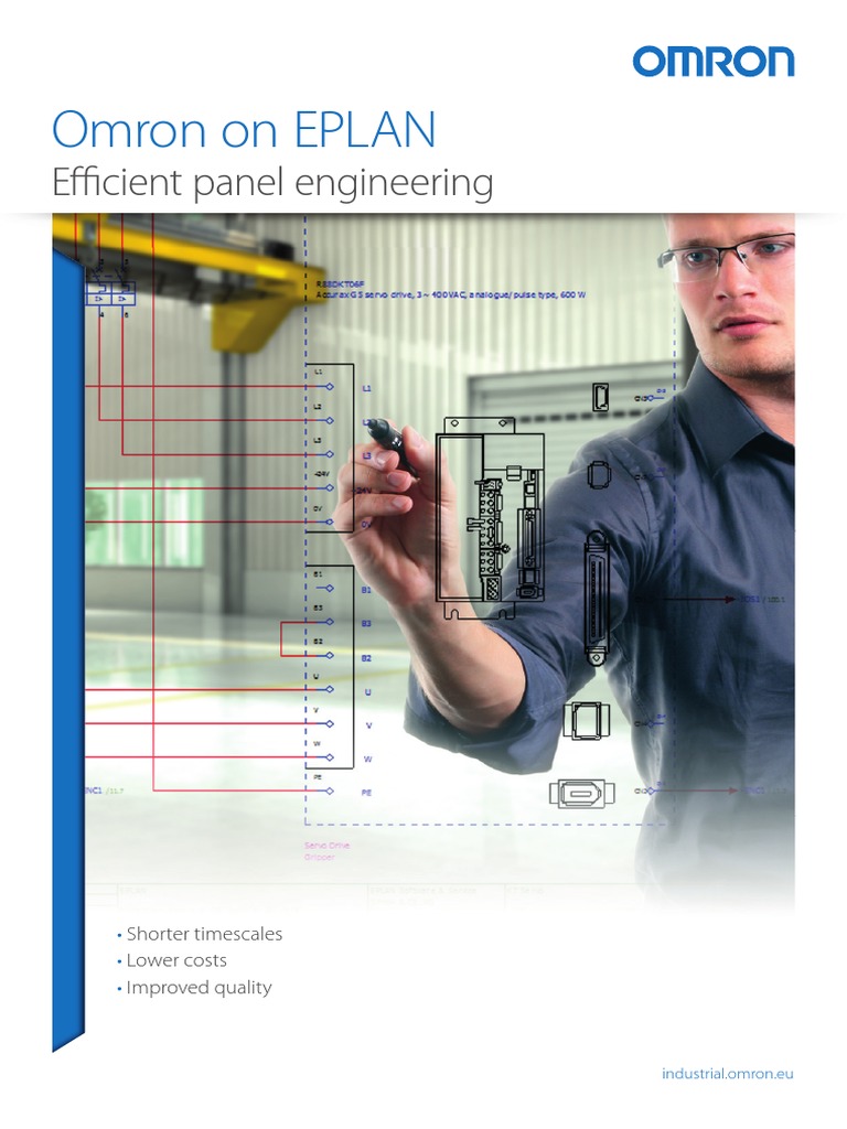 Omron EPLAN: Efficient Panel Engineering | PDF | Automation | Relay