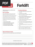 Near Miss Toolbox Talk | PDF | Occupational Safety And Health | Health ...