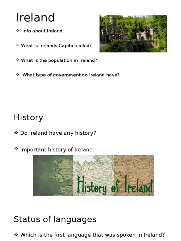 Discover Ireland: History, Culture, and Facts | PDF | Social Science