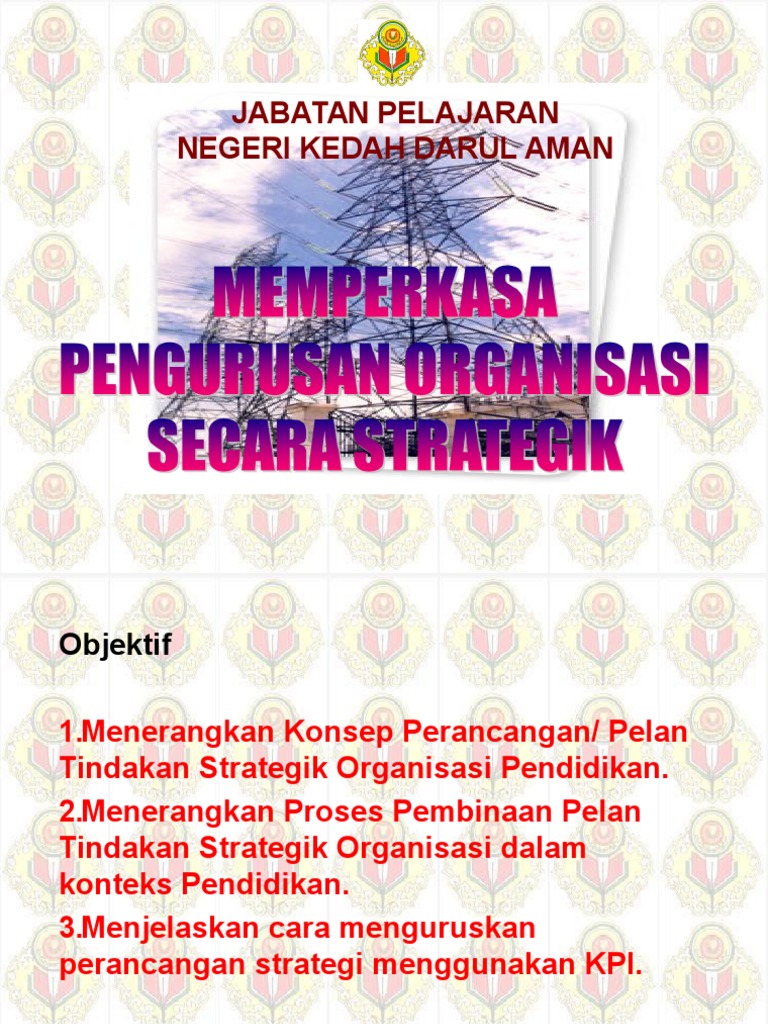 Bahan Pembentangan Kpi PPD Pendang 5 Okt 09 | PDF