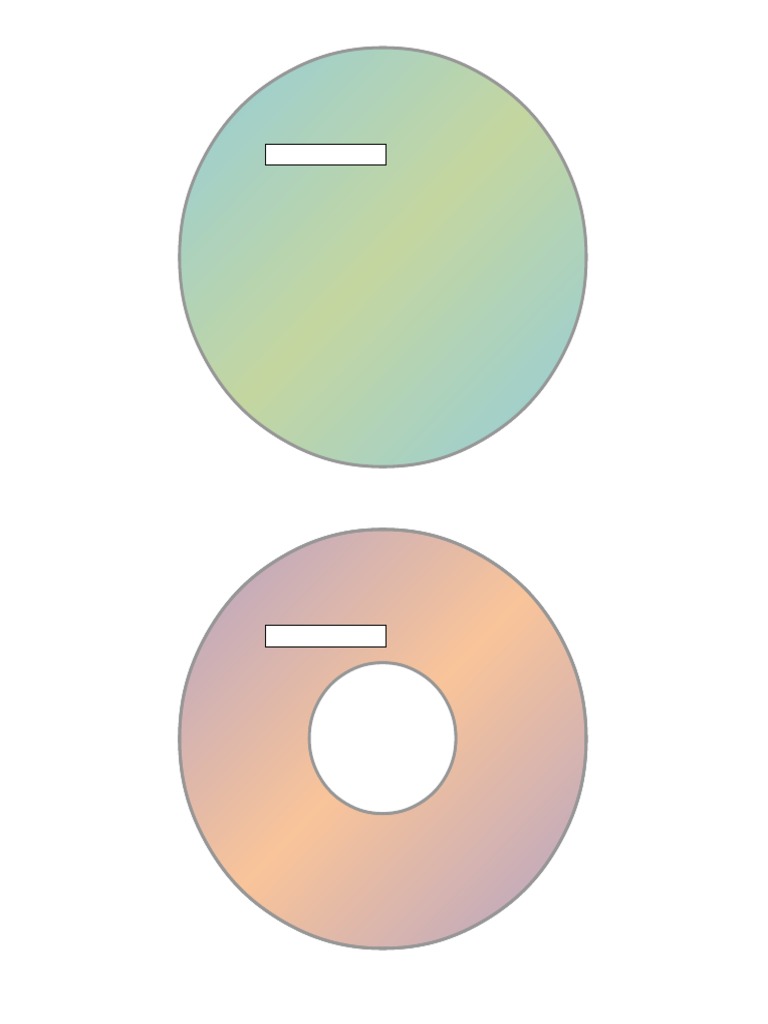 CD/DVD Face Labels: (Type Description of CD Contents) | PDF