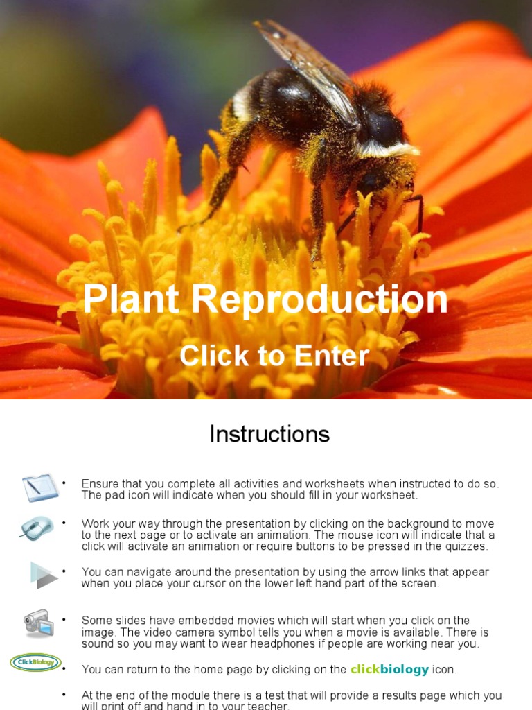 Plant Reproduction Guide | PDF | Pollination | Flowers