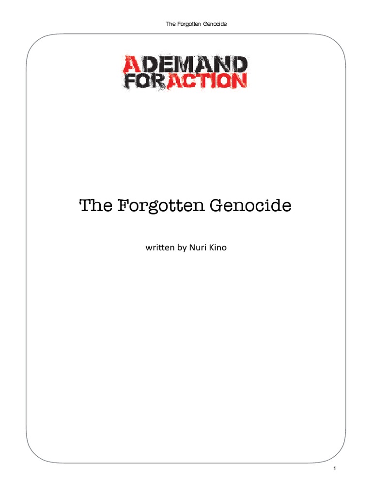 The Forgotten Genocide, by A Demand For Action | PDF | Islamic State Of ...