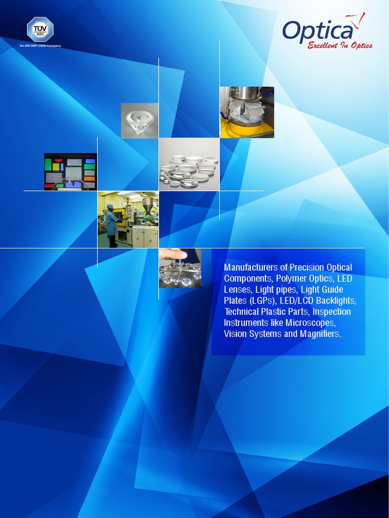 Optics & Allied Engineering Pvt. Ltd. Corporate Brochure | PDF | Lens ...