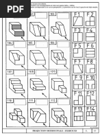 Exercice de dessin technique 3D | PDF | Dessin technique | Dessin