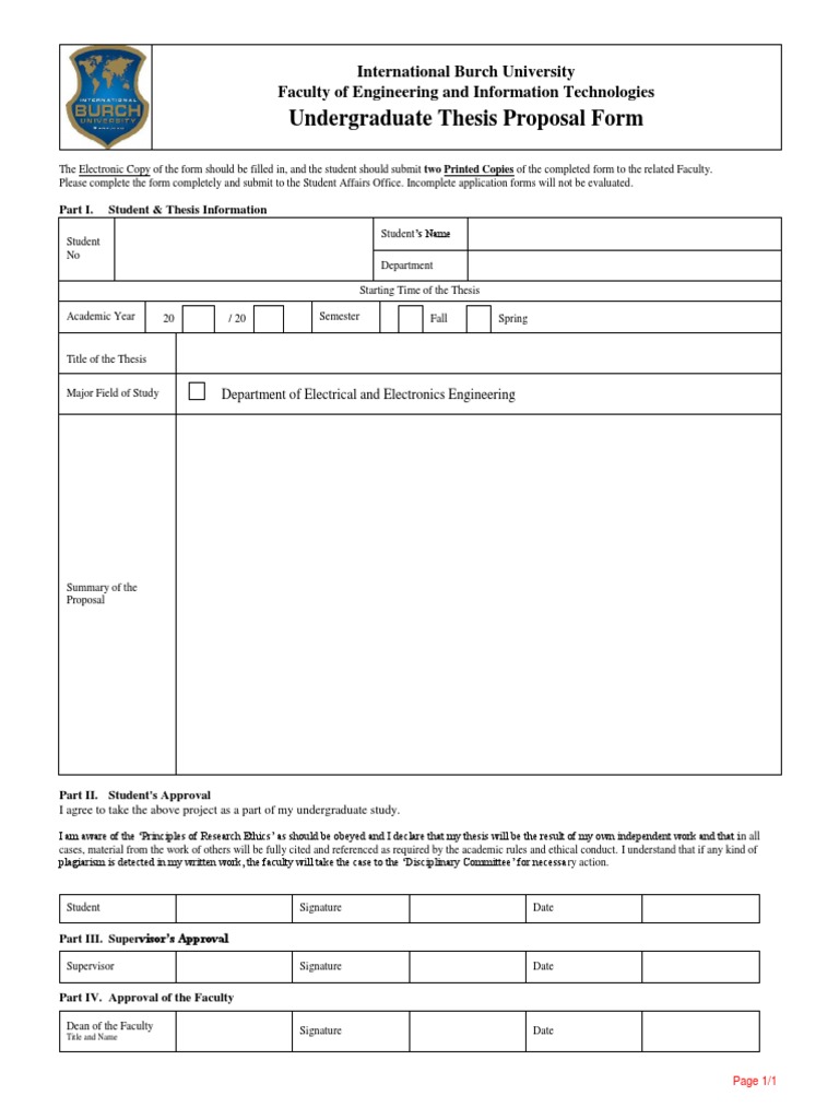 Thesis Proposal Submission Guidelines | PDF | Thesis | Academia