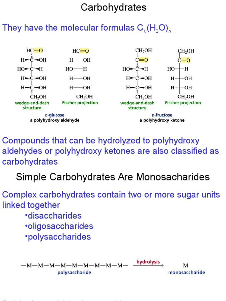 6. Carbohydrates | Carbohydrates | Organic Chemistry