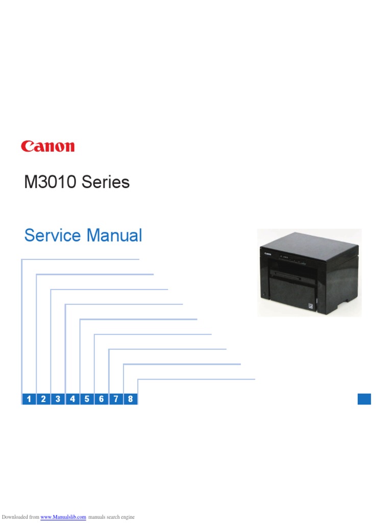M3010 Series: Service Manual | PDF | Image Scanner | Electronic Circuits
