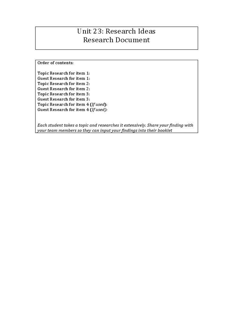 Research Complete | PDF