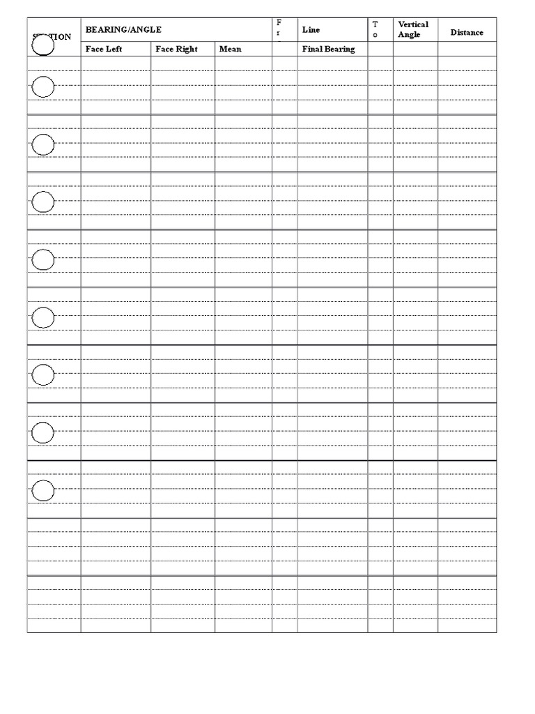 Booking Form Traverse | PDF