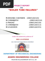 Boiler Tube Failure Guide | PDF | Fracture | Fatigue (Material)