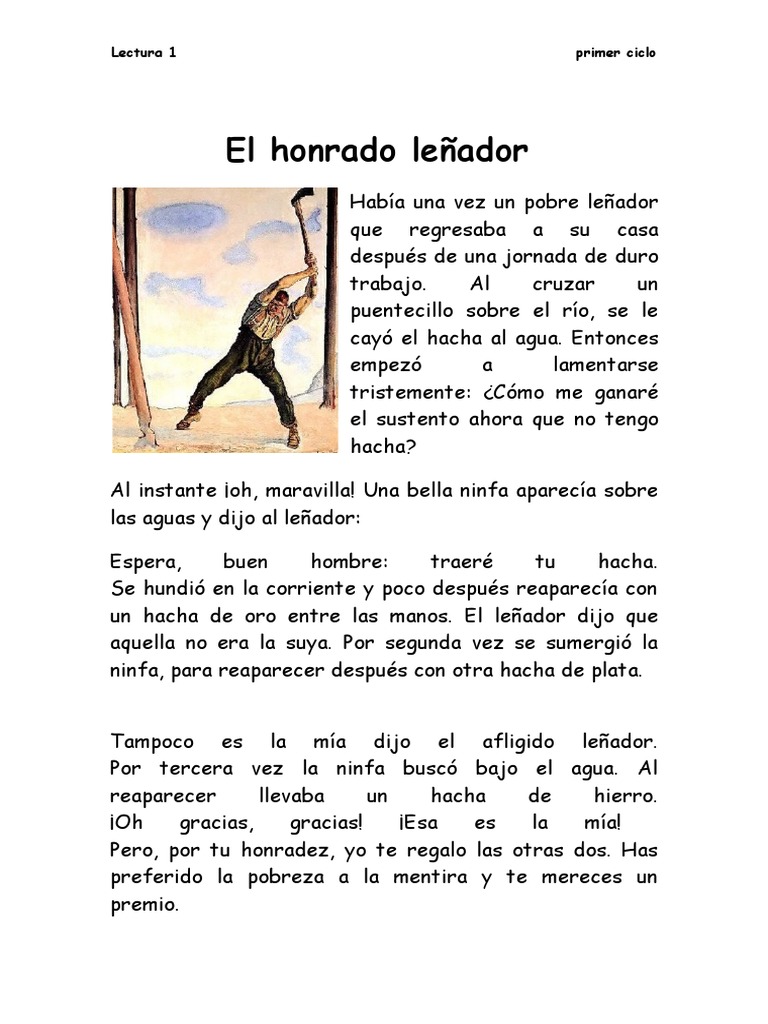 El Honrado Leñador | PDF