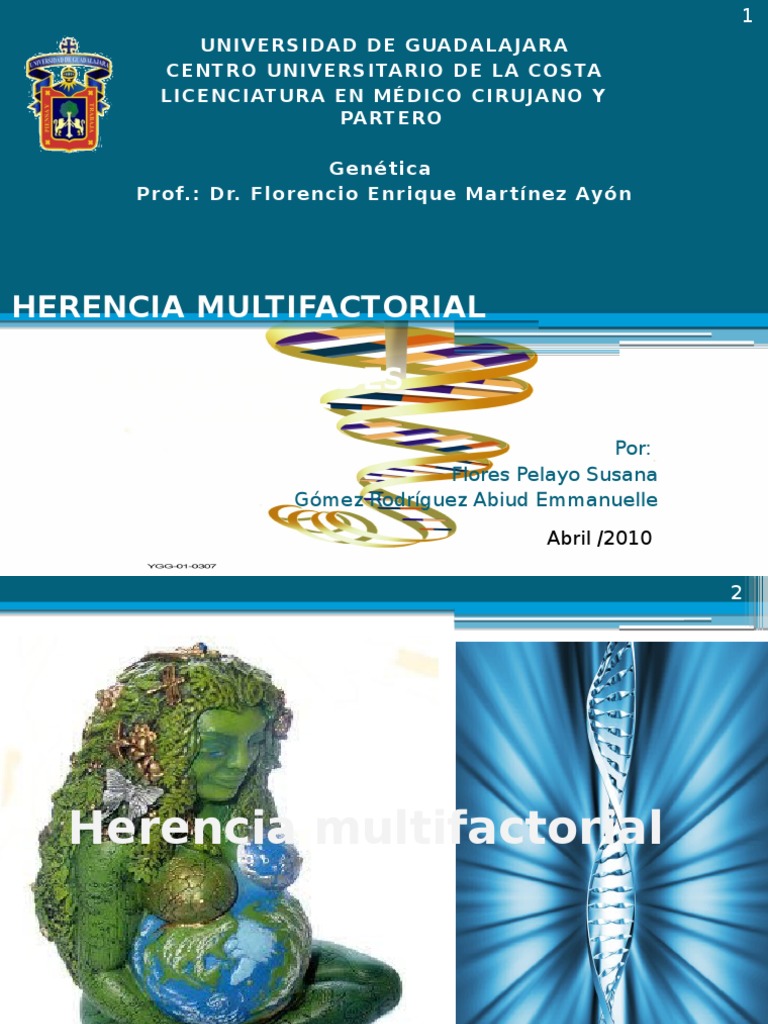Herencia Multifactorial | Herencia | Enfermedad de Alzheimer